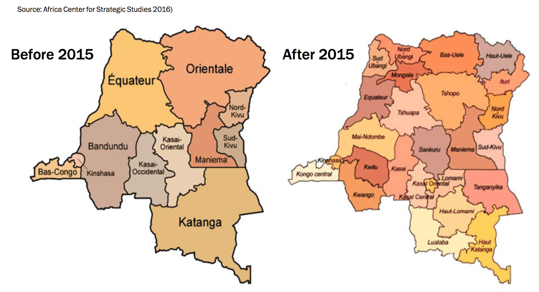 On the promise and perils of the proliferation of provinces in the DRC
